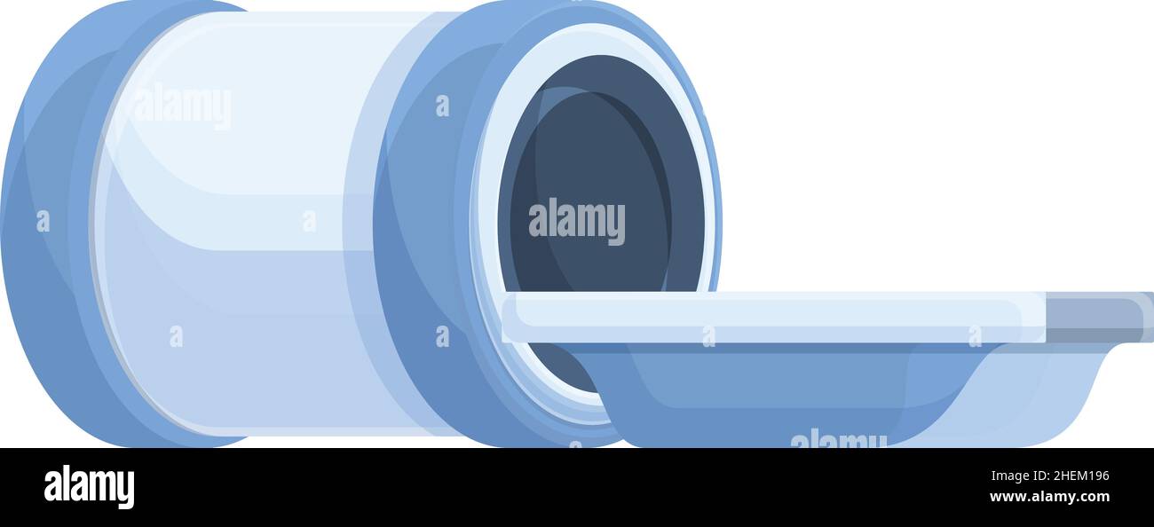 Mri doctor icon cartoon vector. Magnetic resonance. Scan machine Stock ...