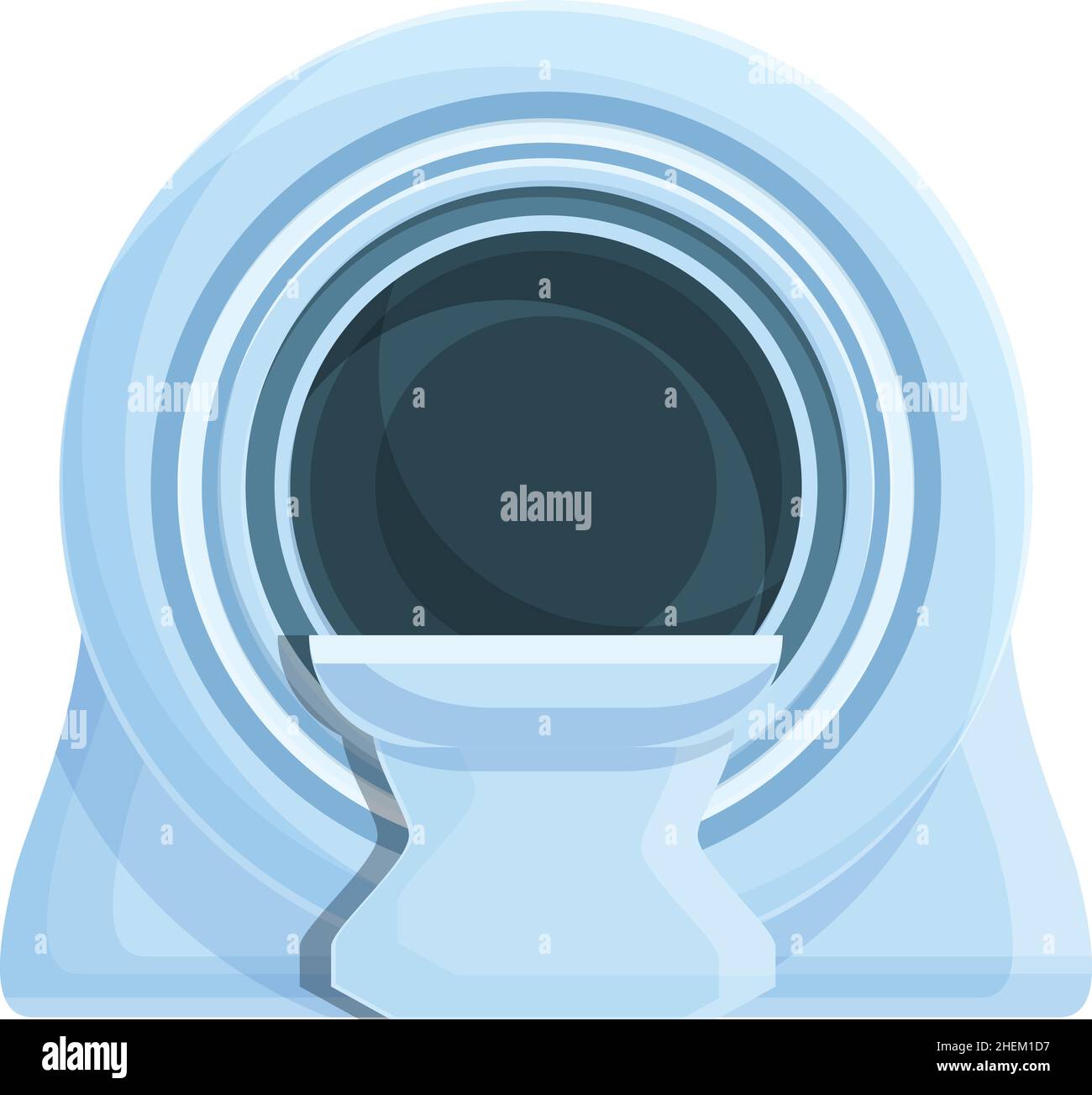 Mri equipment icon cartoon vector. Magnetic tomography. Scan machine ...