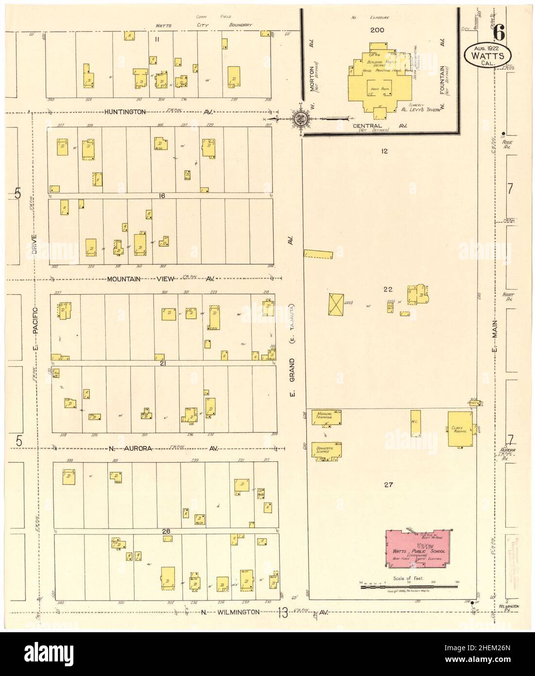 Map of california historic Cut Out Stock Images & Pictures - Alamy