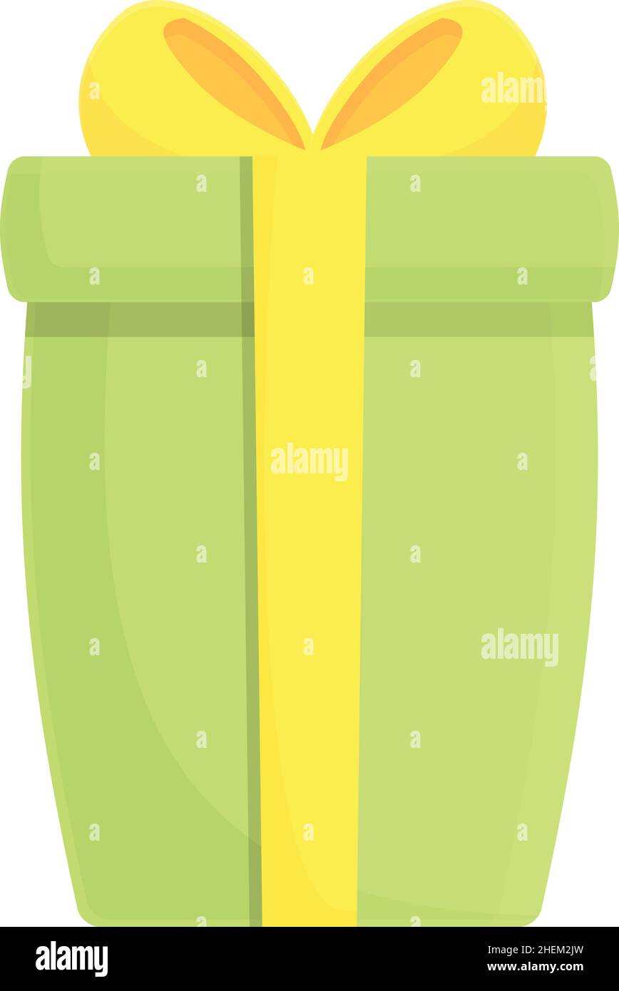 Reward gift icon cartoon vector. Box present. Party surprise Stock ...