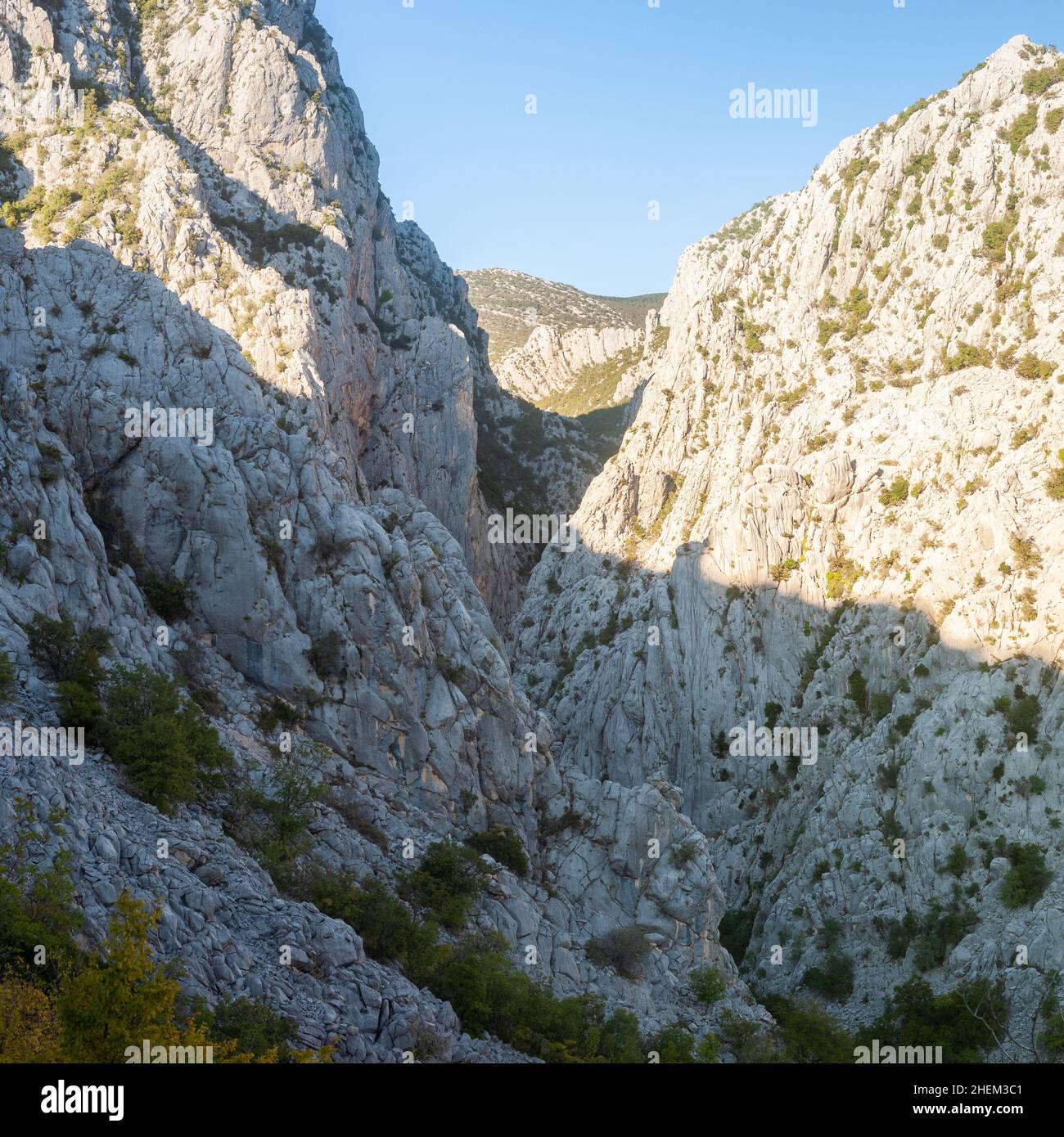 Velika Paklenica canyon, Velika Paklenica - Manita Pec - Vidakov Kuk ...