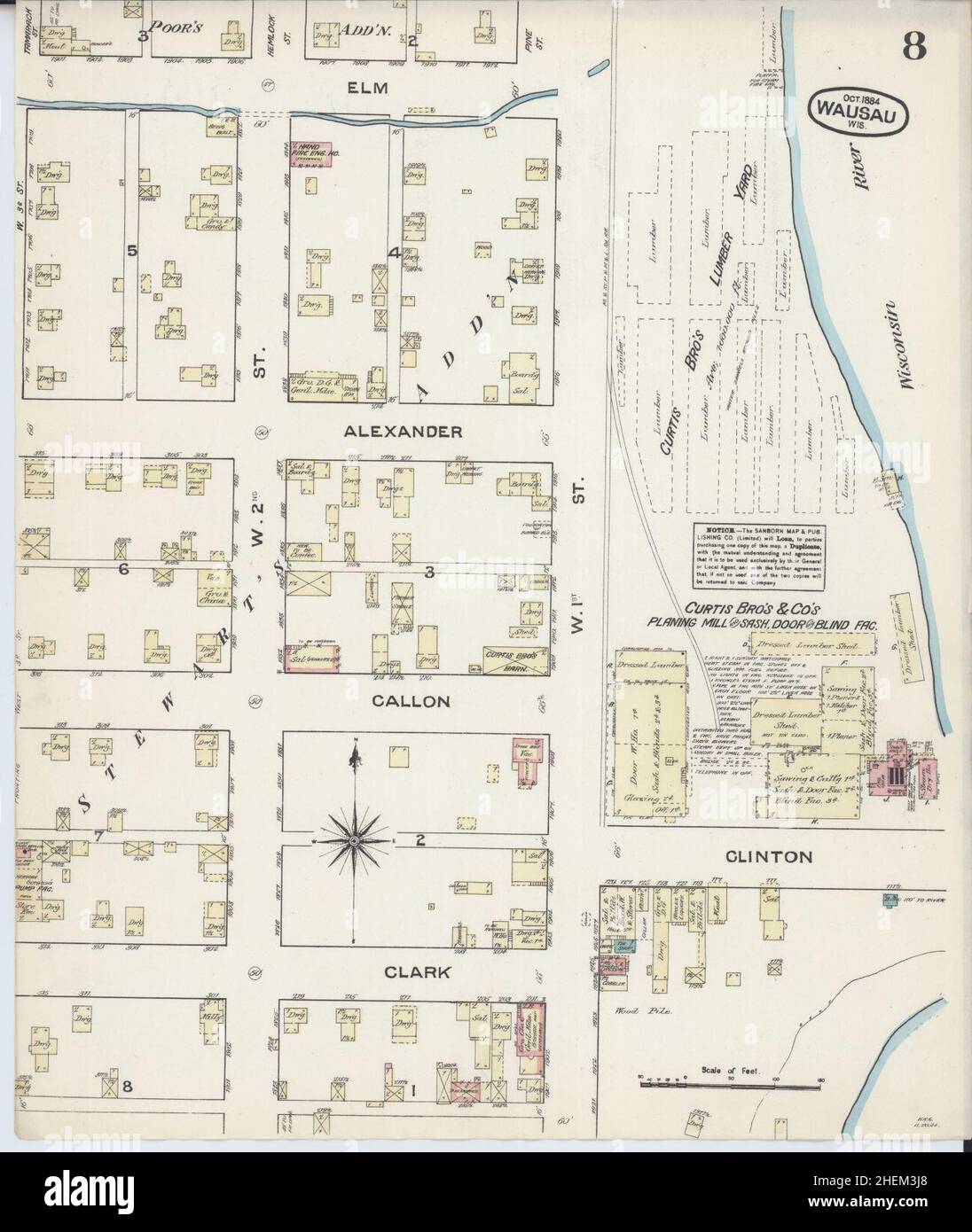 Marathon wisconsin map hi-res stock photography and images - Alamy