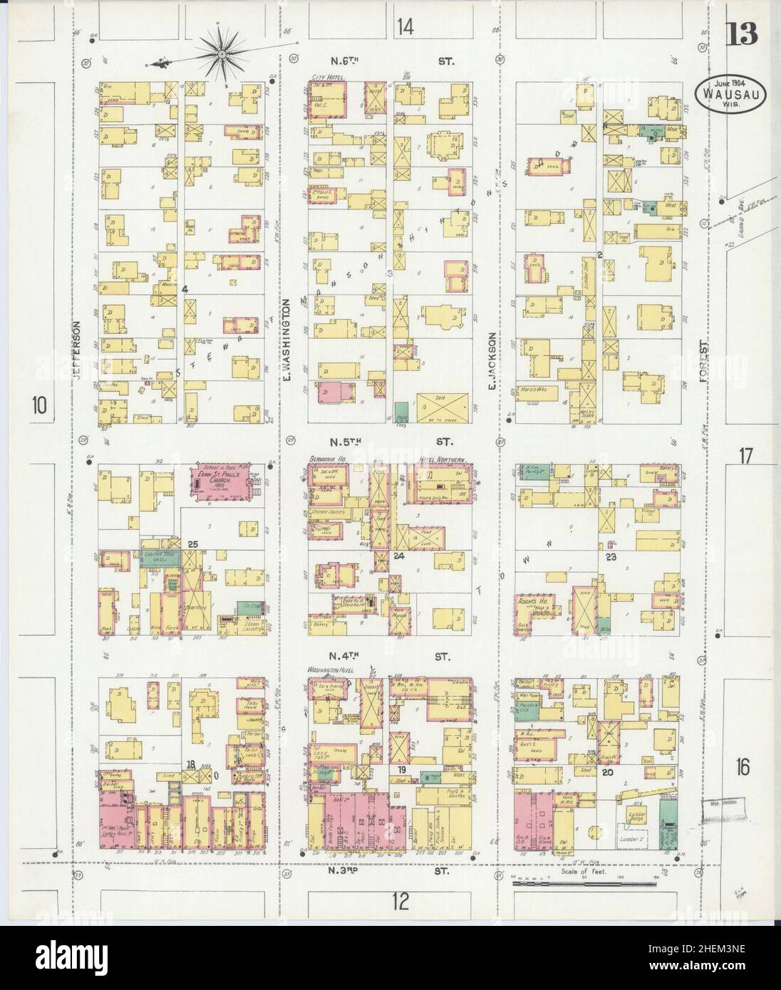 Marathon wisconsin map hi-res stock photography and images - Alamy