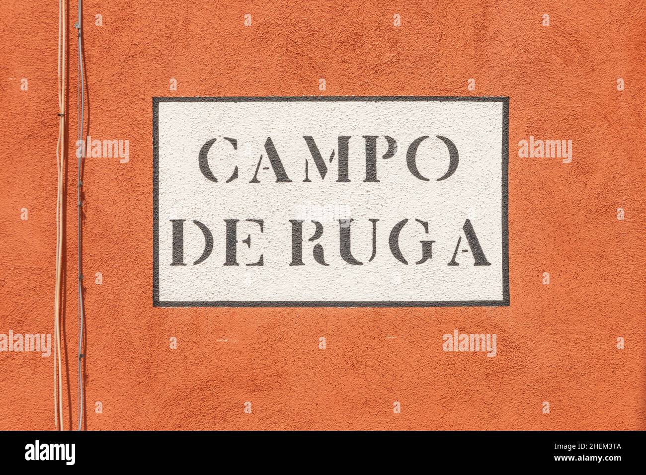 Campo de ruga hi-res stock photography and images - Alamy