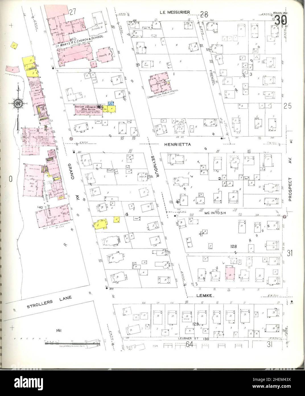 Sanborn Fire Insurance Map from Wausau, Marathon County, Wisconsin ...