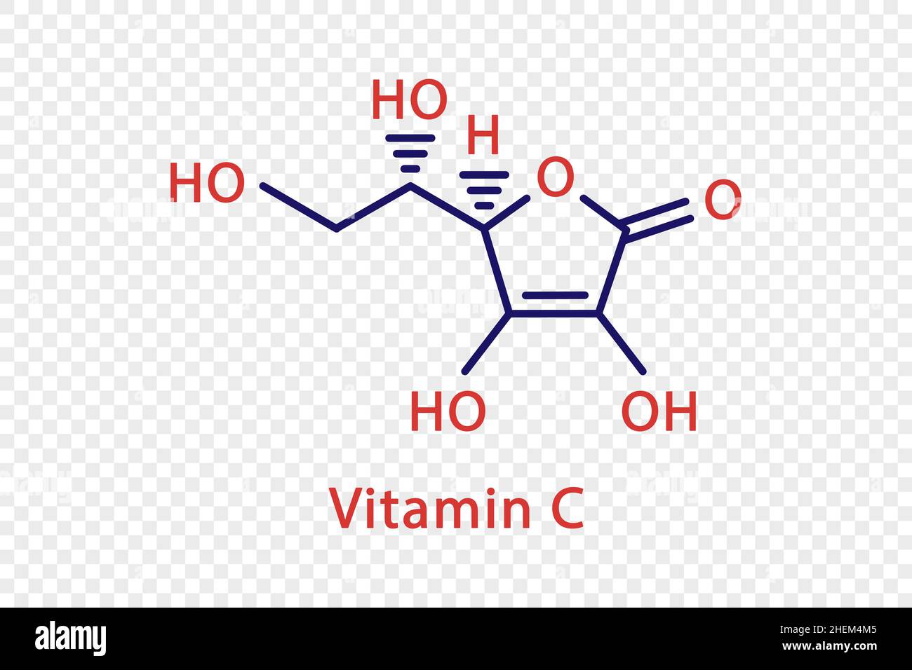 Vitamin C chemical formula. Vitamin C structural chemical formula ...