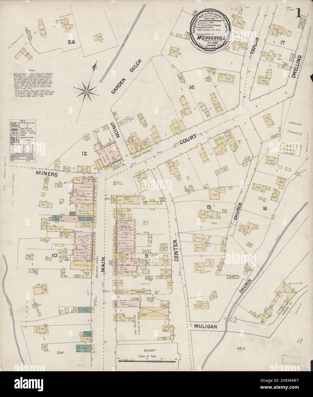 Trinity county map hi-res stock photography and images - Alamy