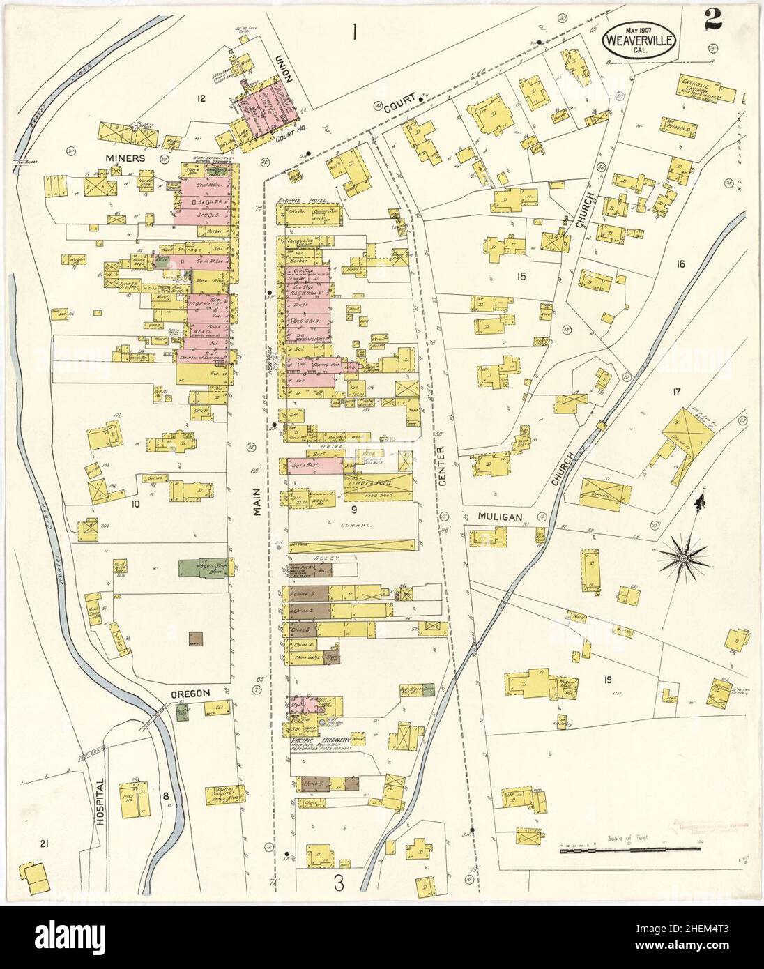 Trinity county map hi-res stock photography and images - Alamy