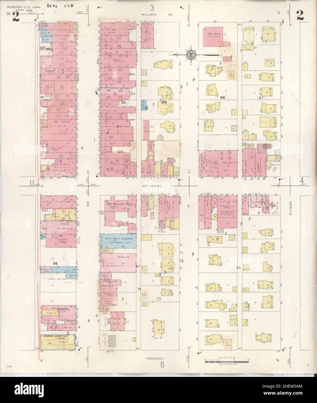 Map of webster city hi-res stock photography and images - Alamy