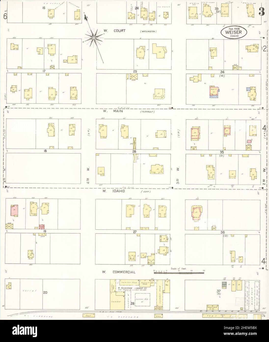 Weiser map hi-res stock photography and images - Alamy