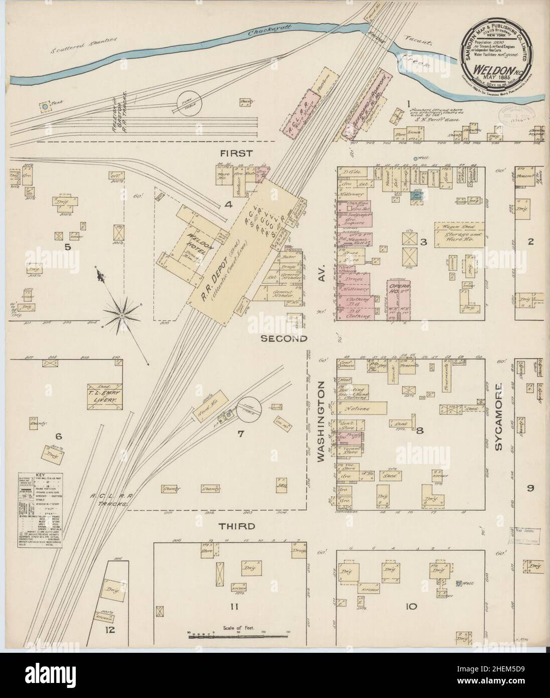 Map of weldon hi-res stock photography and images - Alamy