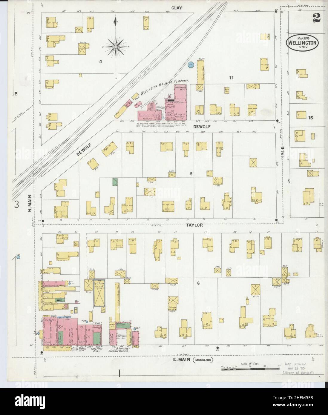 Wellington county map hi-res stock photography and images - Alamy