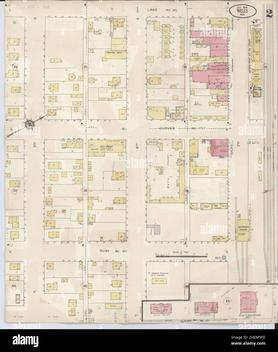 Elko county map hi-res stock photography and images - Alamy