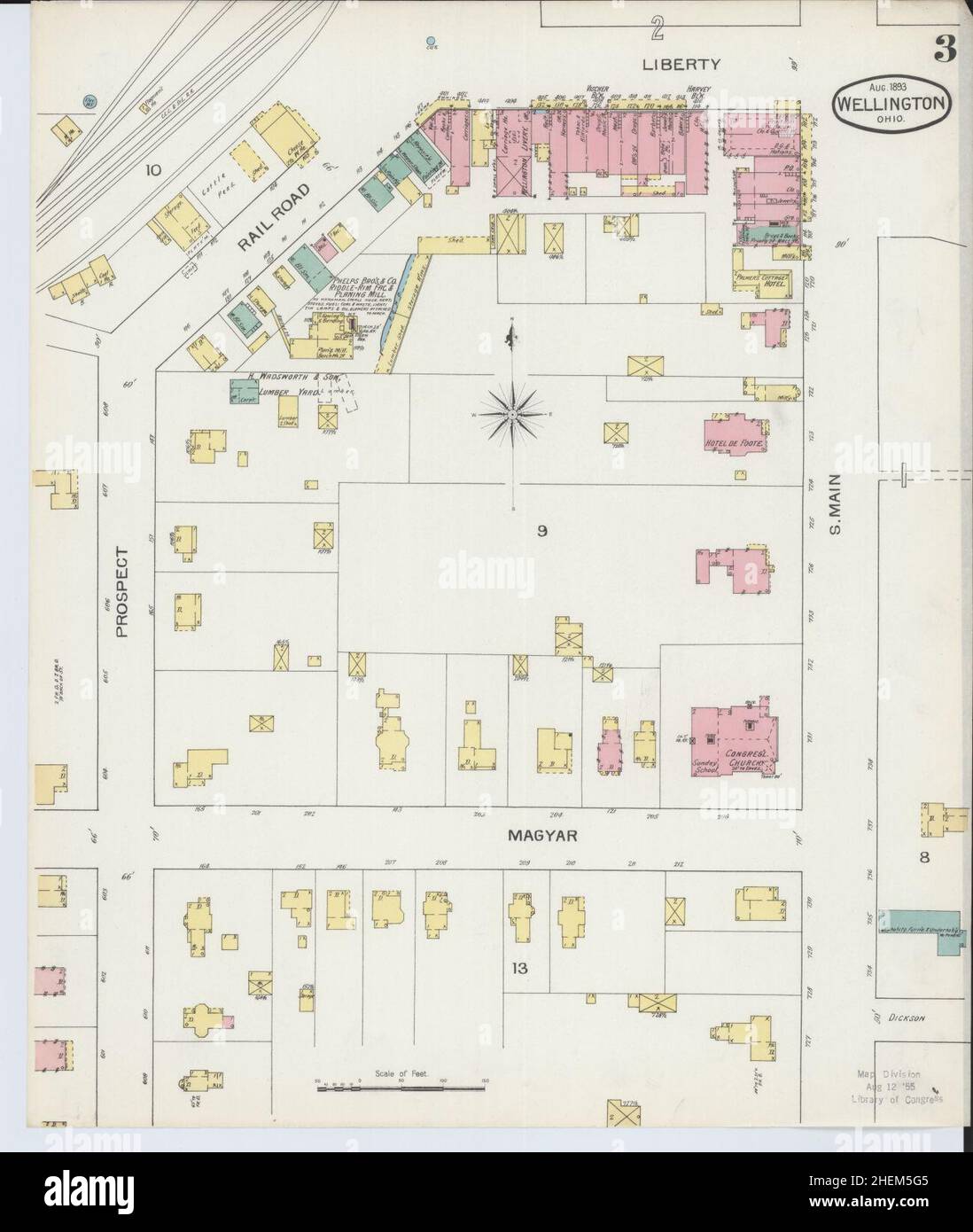 Wellington county map hi-res stock photography and images - Alamy