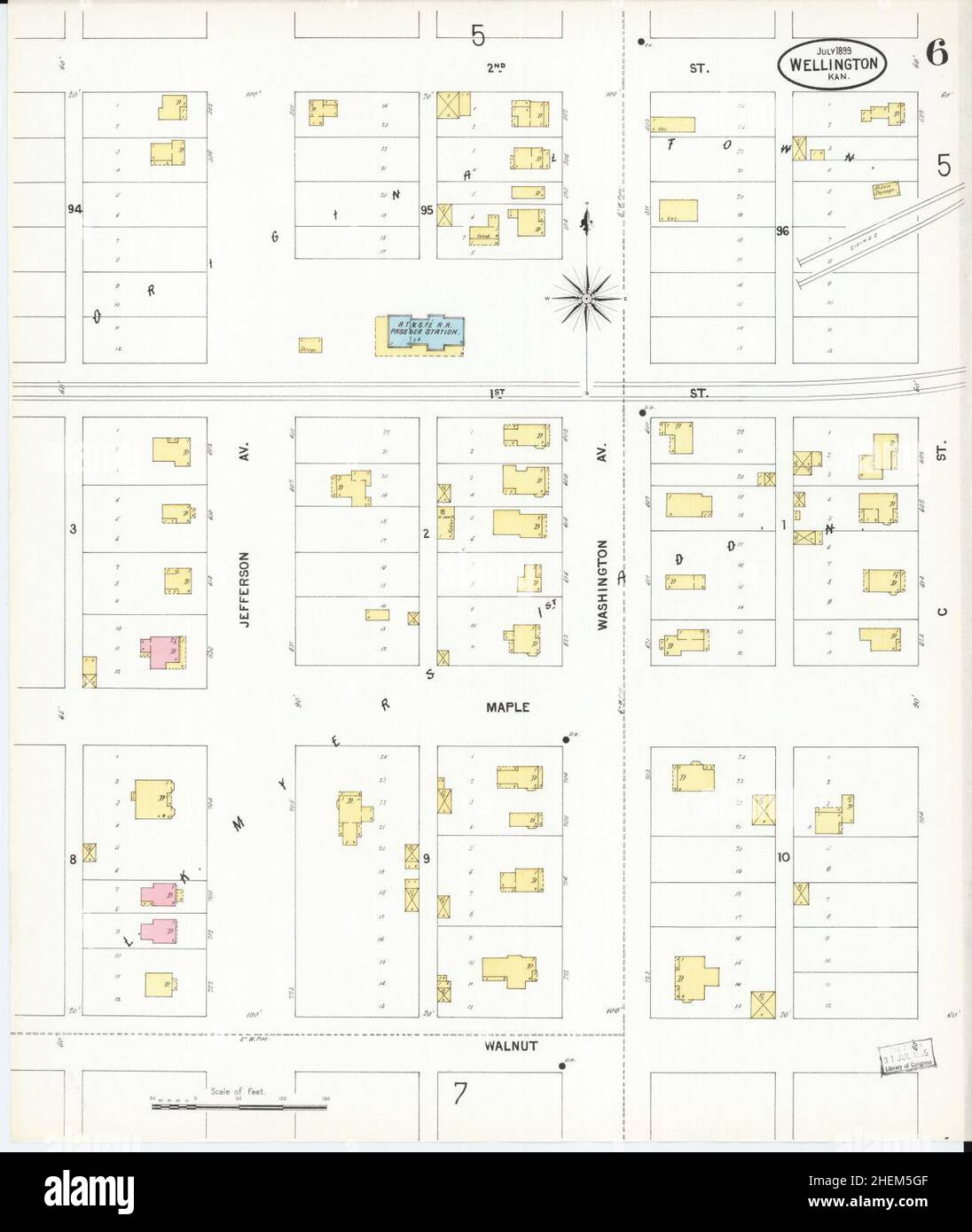 Wellington county map hi-res stock photography and images - Alamy
