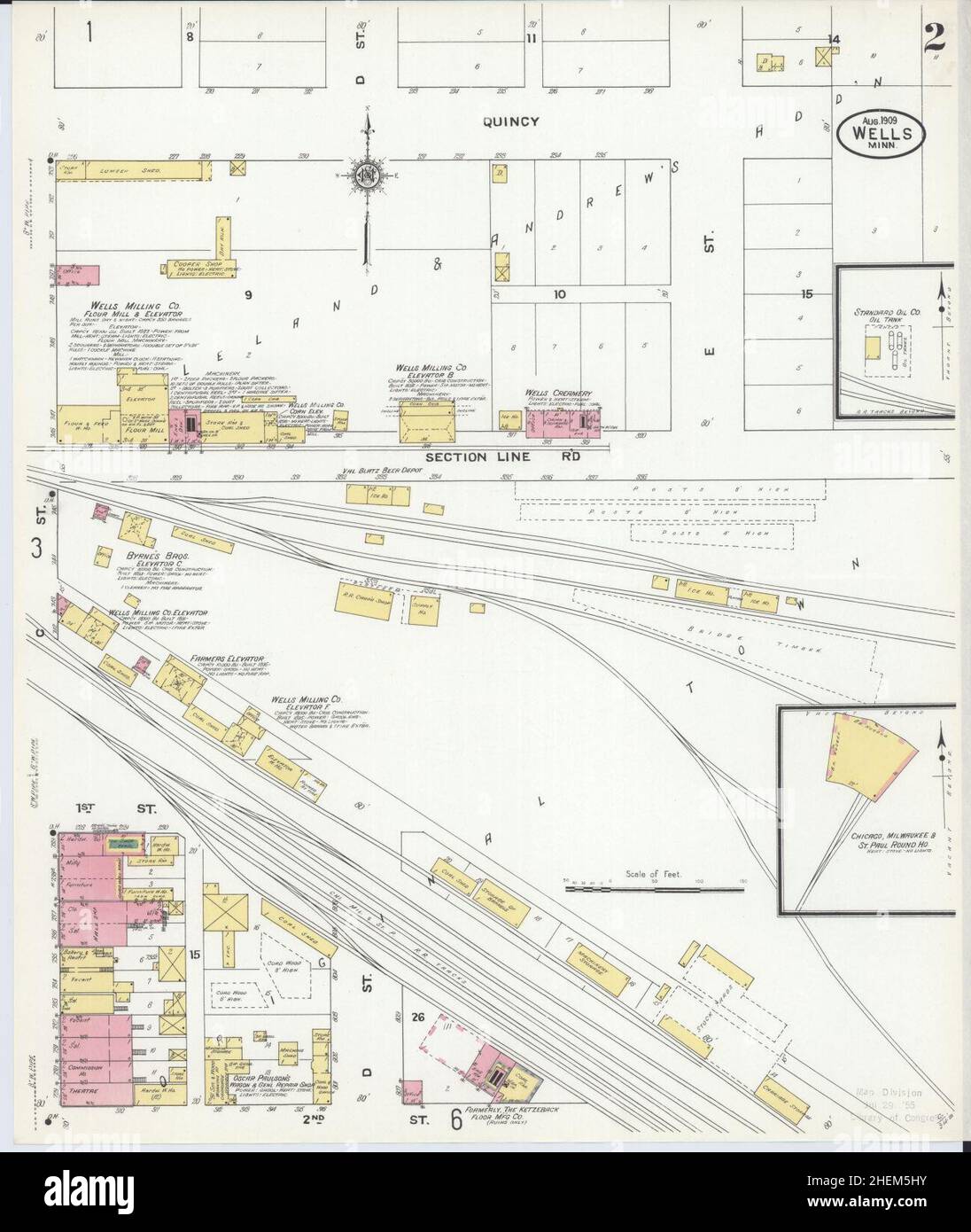 Map of wells hi-res stock photography and images - Alamy