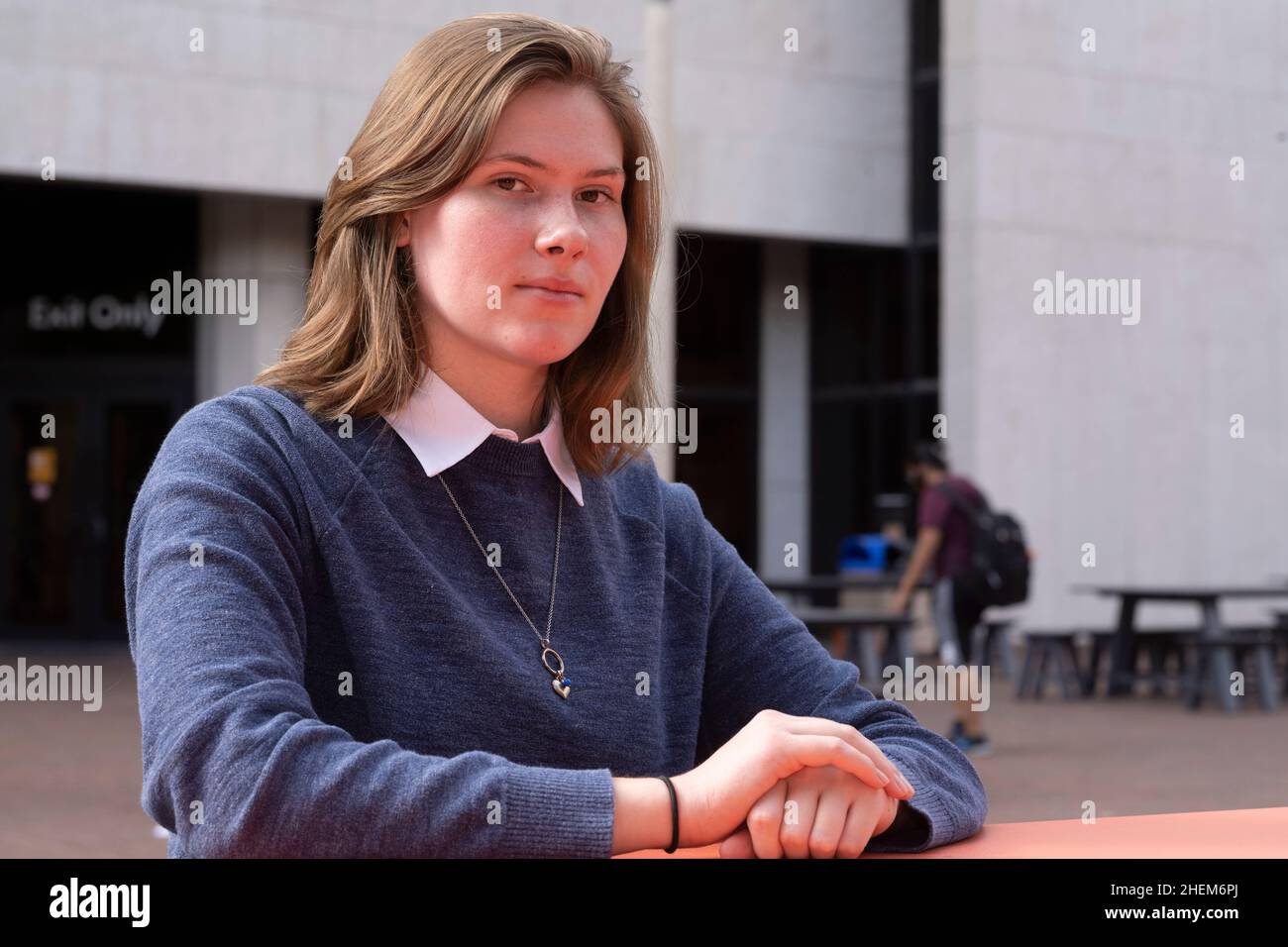Austin Texas USA, October 2021: University of Texas freshman Paxton ...