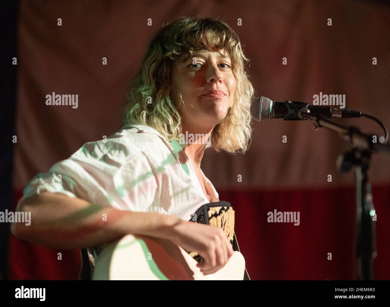 Austin Texas USA, October 2021: Singer songwriter EMILY WHETSTONE ...