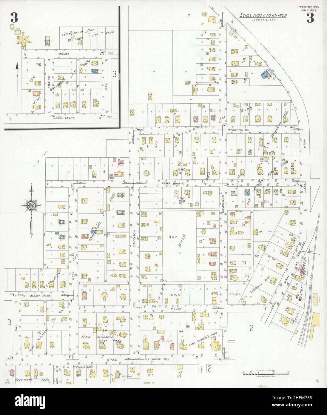 Westby wisconsin map hi-res stock photography and images - Alamy
