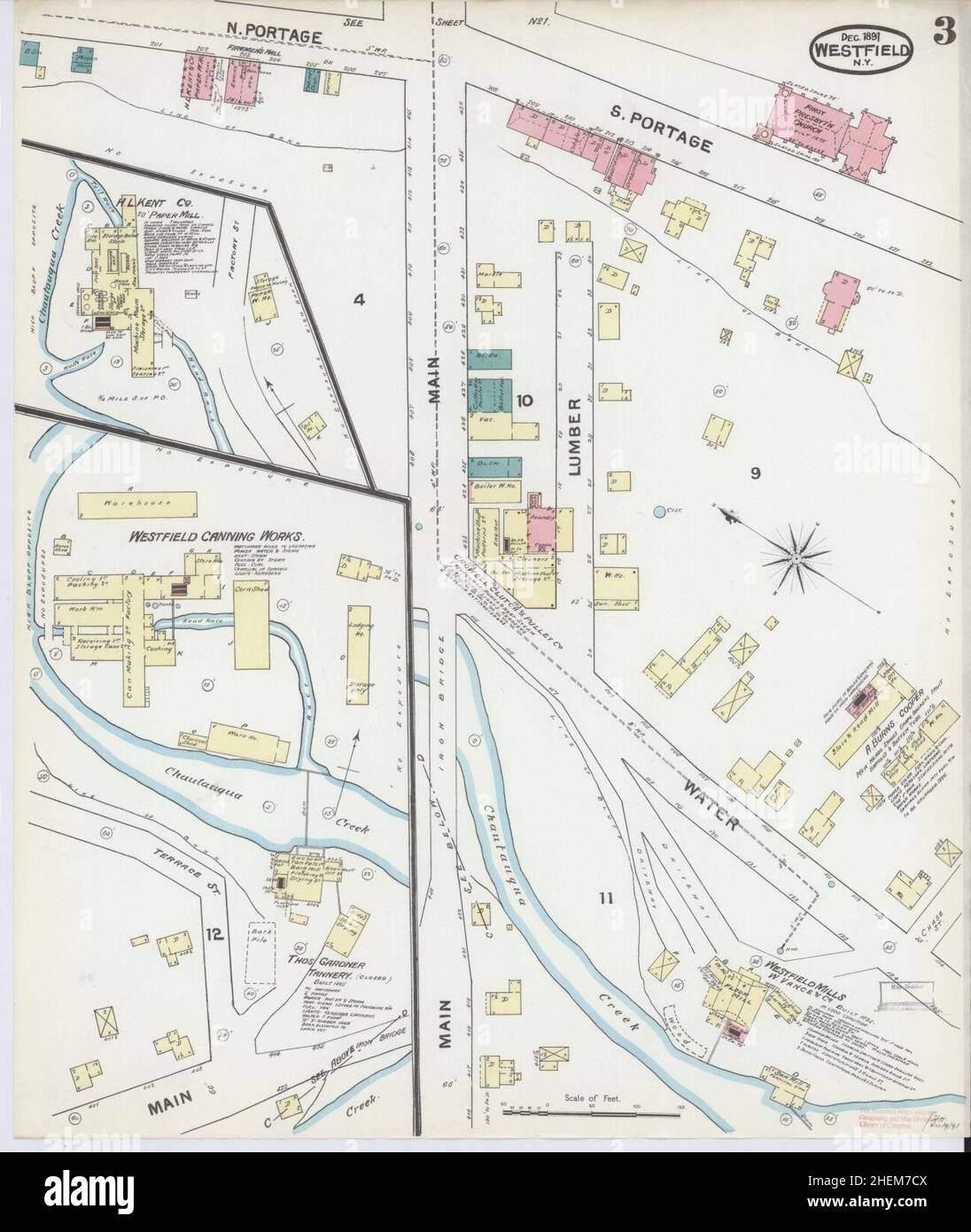 Map of westfield new york hi-res stock photography and images - Alamy