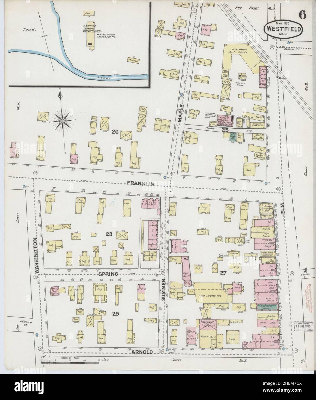 Street Map Warren St Westfield