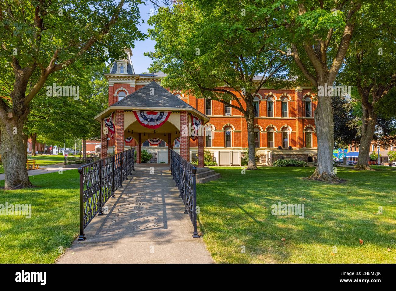 LaGrange, Indiana, USA - August 21, 2021: The Lagrange County ...
