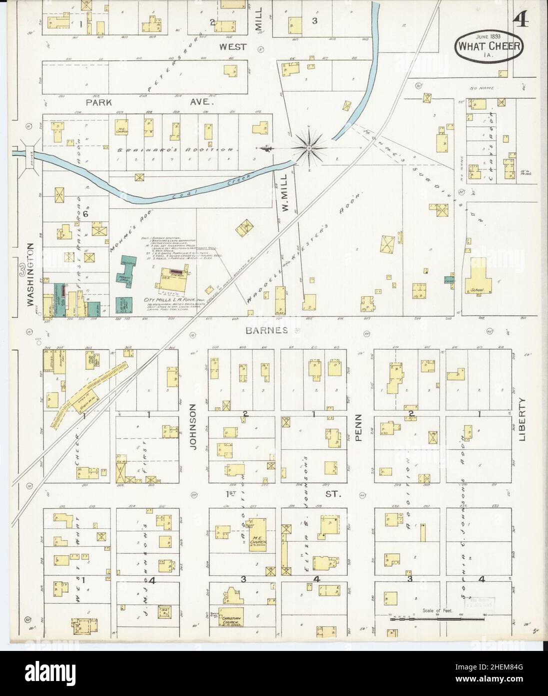 Keokuk county map hi-res stock photography and images - Alamy