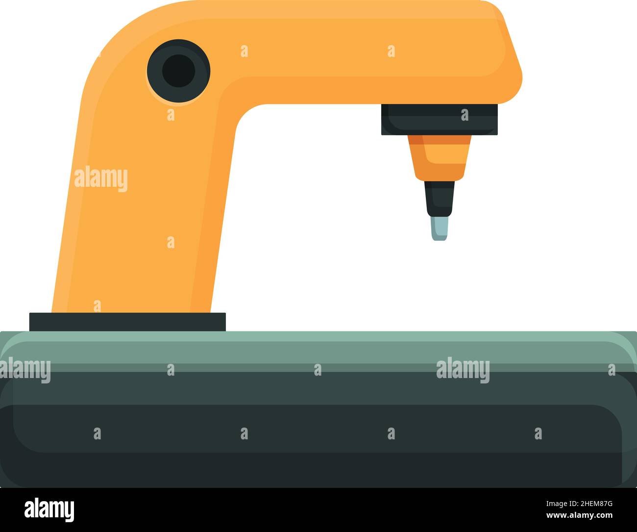 Robot welder Stock Vector Images - Alamy