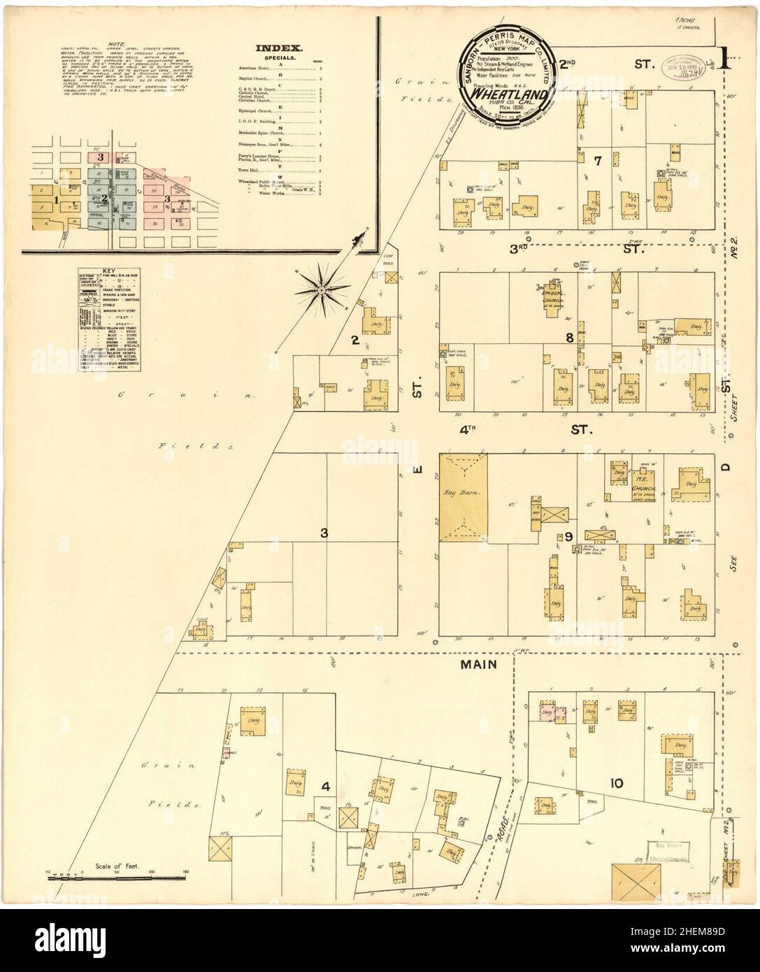 Yuba county map hi-res stock photography and images - Alamy