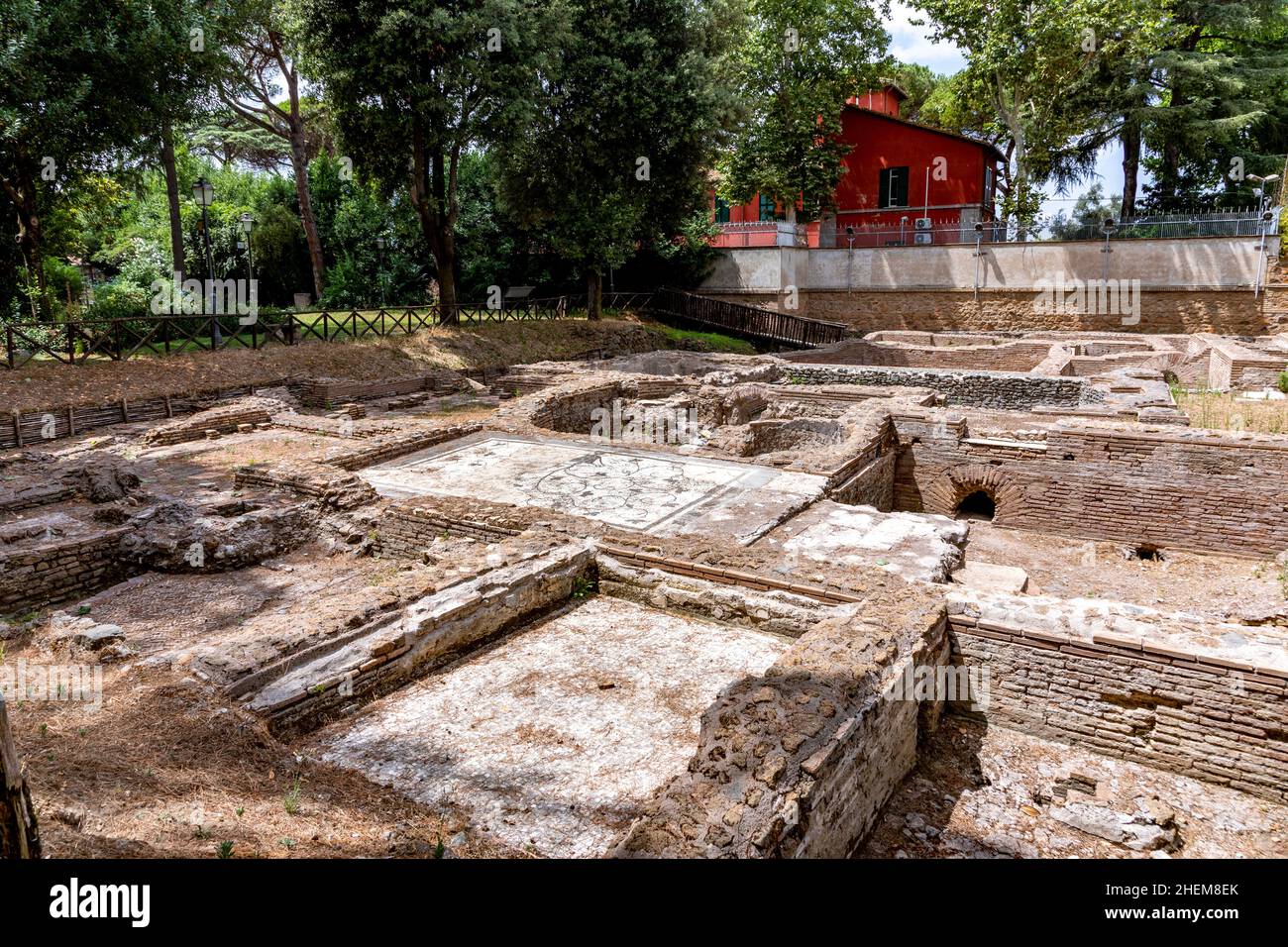 Capo di Bove is an archaeological site on the Appian Way on the ...