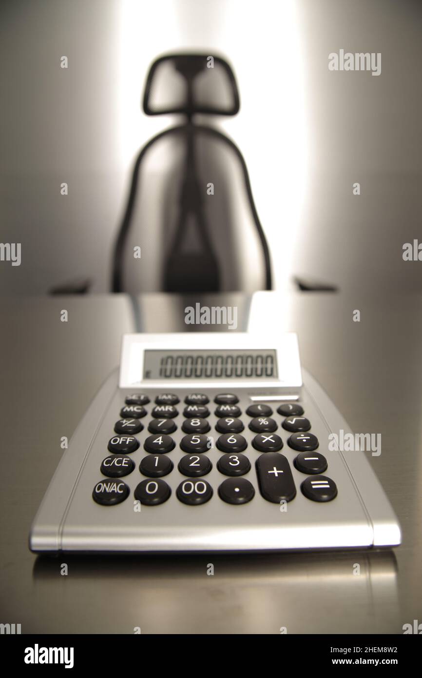 Icon desk chair hi-res stock photography and images - Alamy