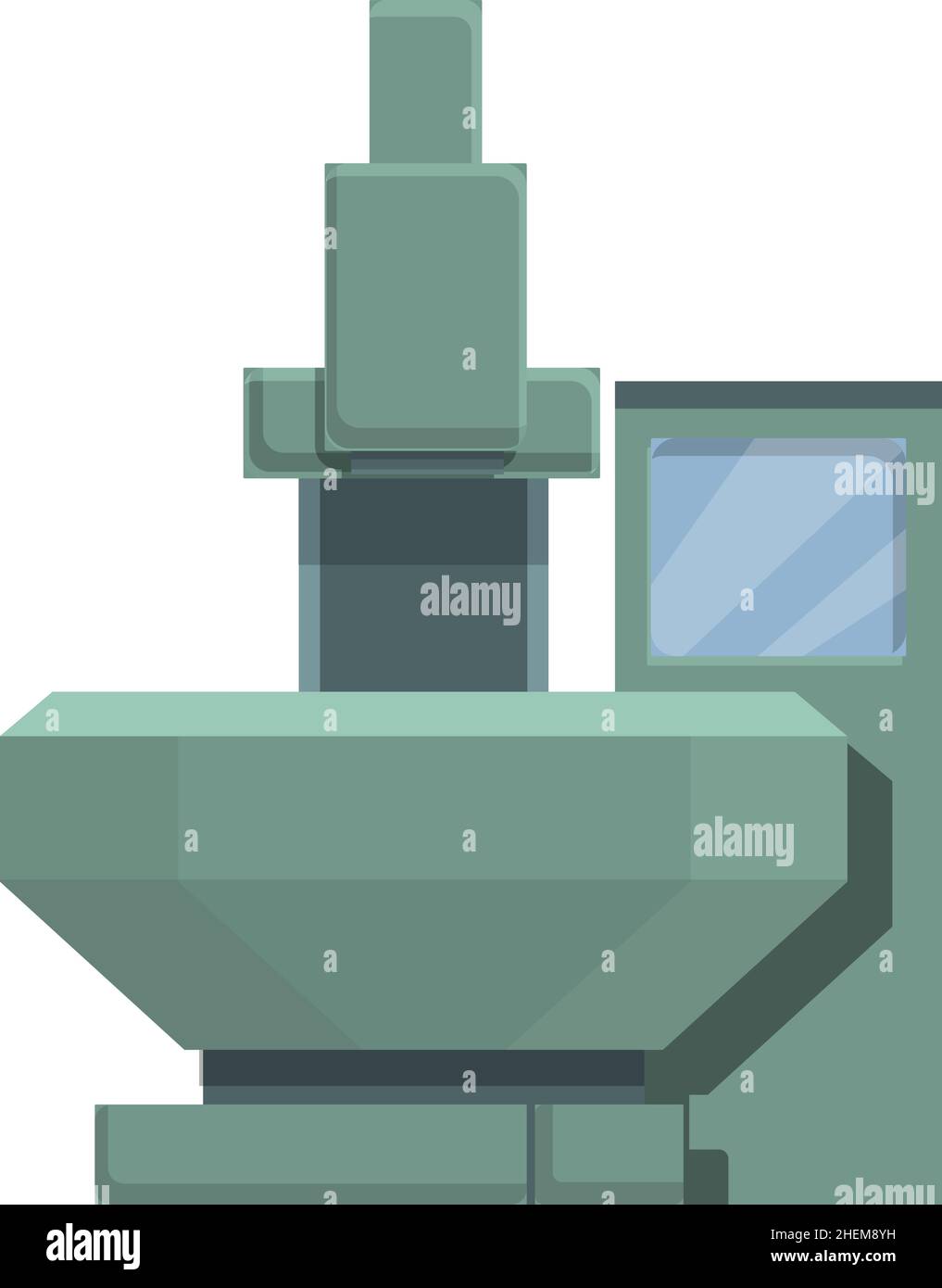 Lathe cnc controller Stock Vector Images - Alamy