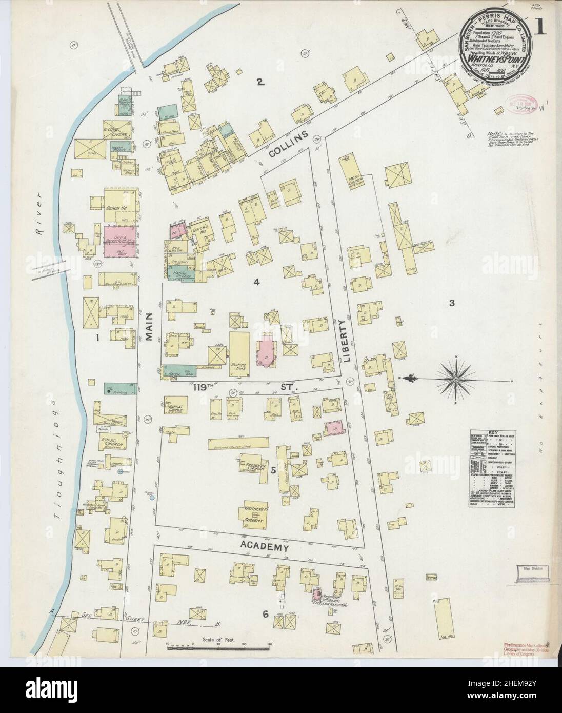 Whitneys map hi-res stock photography and images - Alamy