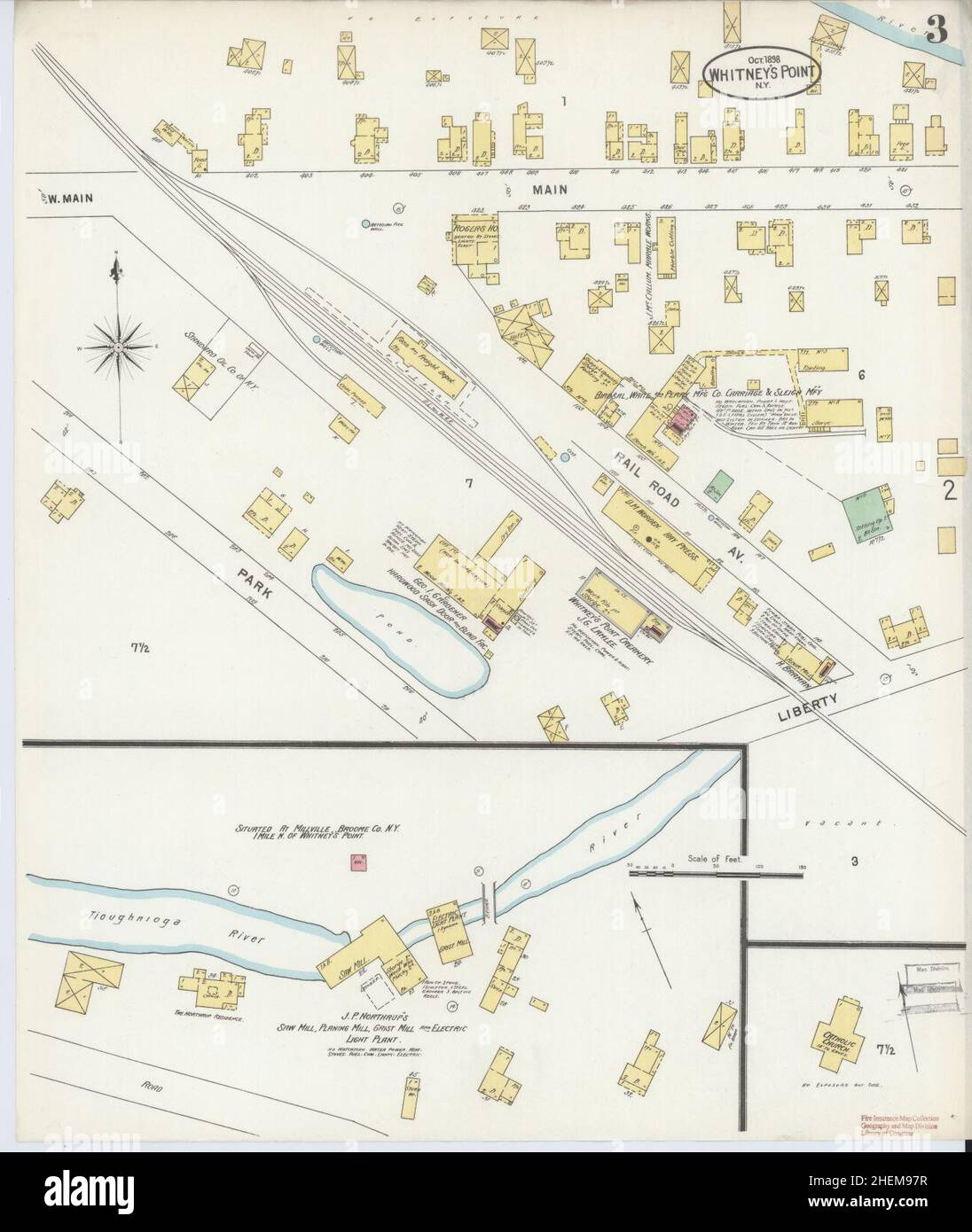 Whitneys map hi-res stock photography and images - Alamy