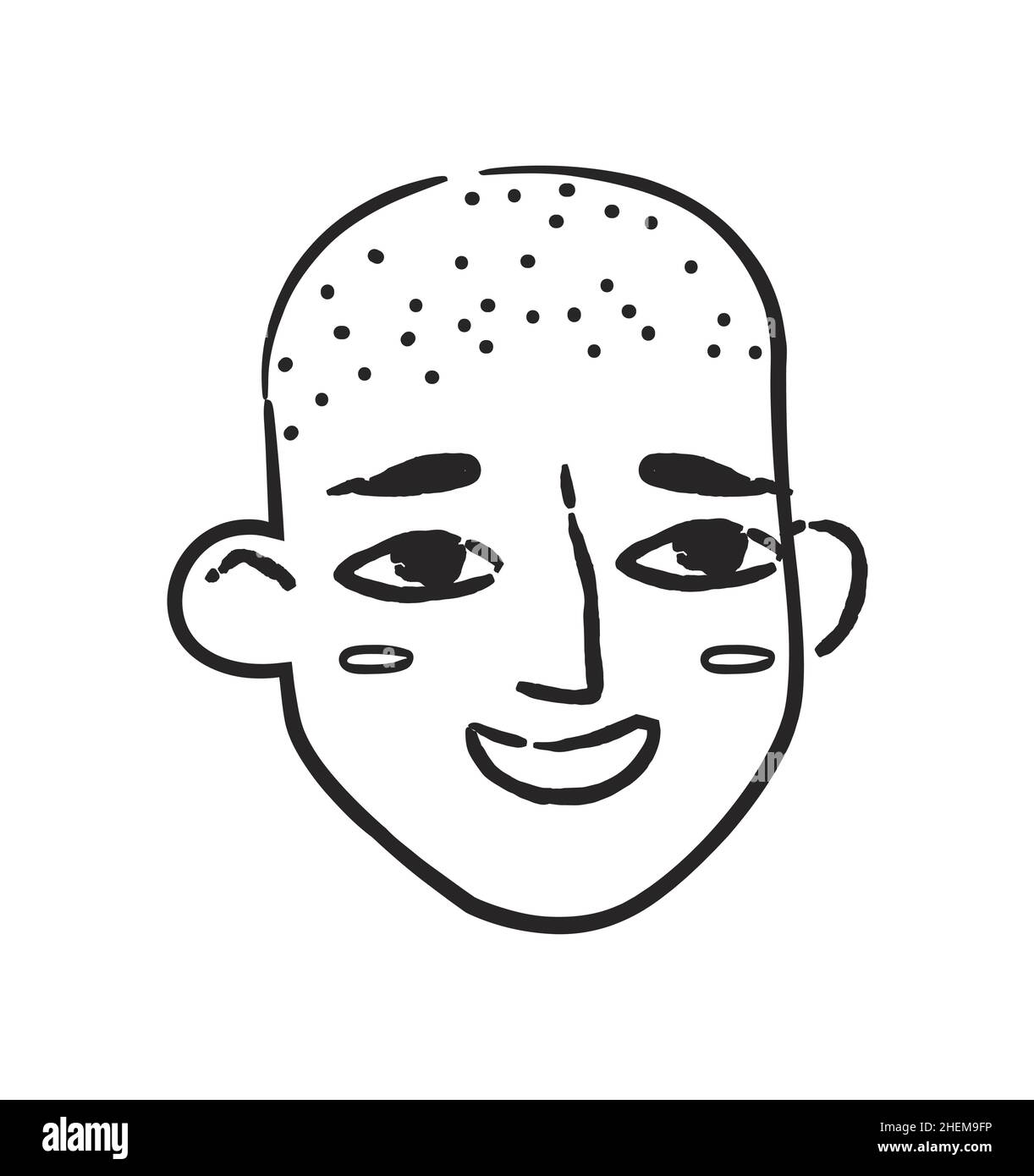 Doodle young man Stock Vector Image & Art - Alamy