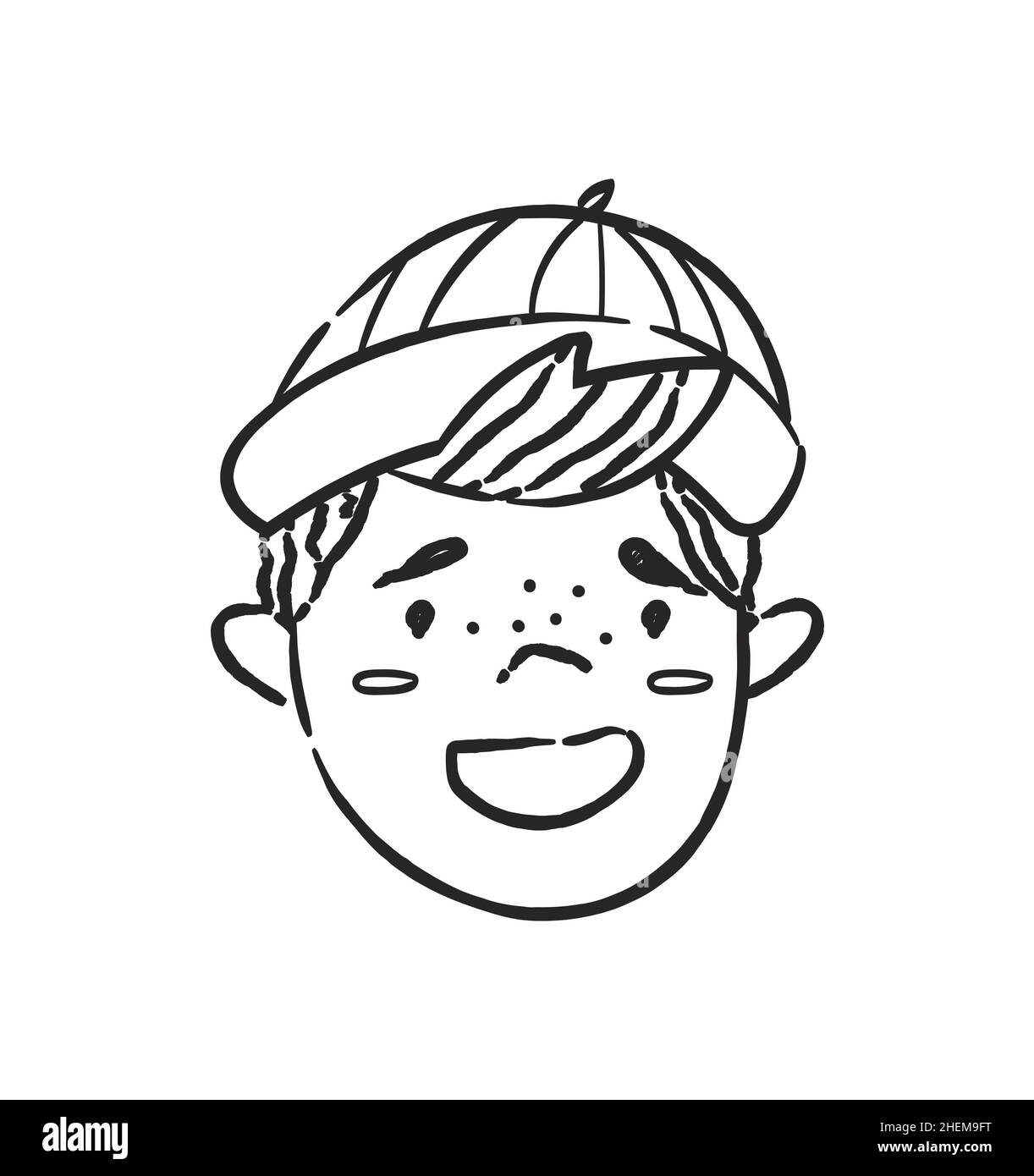 Portrait teenager boy in Cut Out Stock Images & Pictures - Alamy