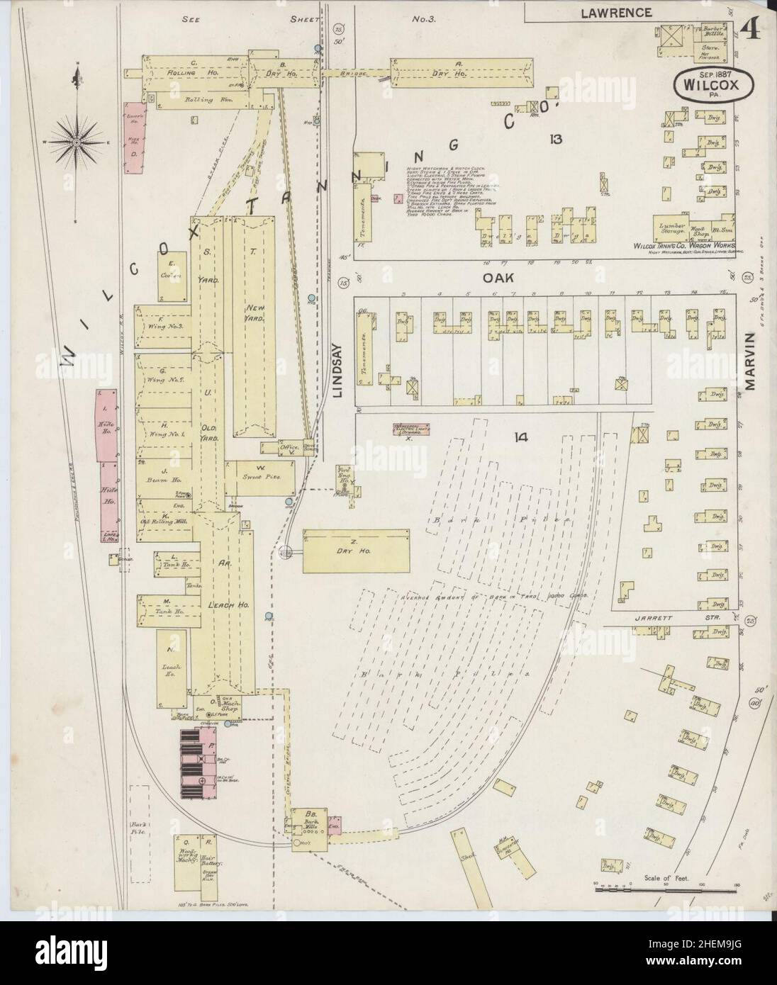 Wilcox map hi-res stock photography and images - Alamy