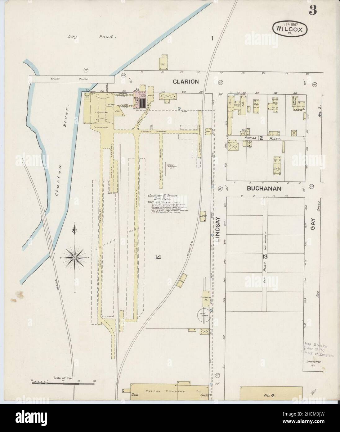 Map of wilcox hi-res stock photography and images - Alamy