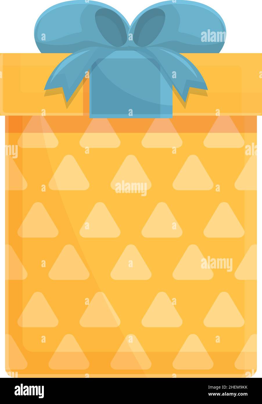 Bow giftbox icon cartoon vector. Gift box. Present package Stock Vector ...