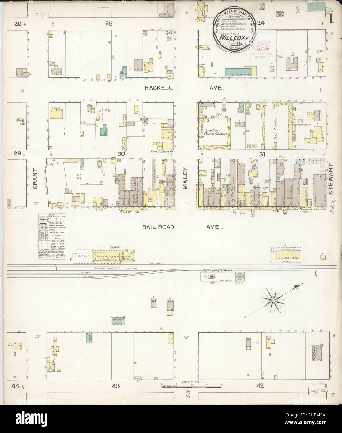 Willcox arizona map hi-res stock photography and images - Alamy