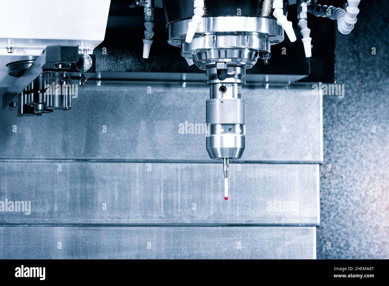 coordinate measuring machine in metal cutting industry. probe measure ...