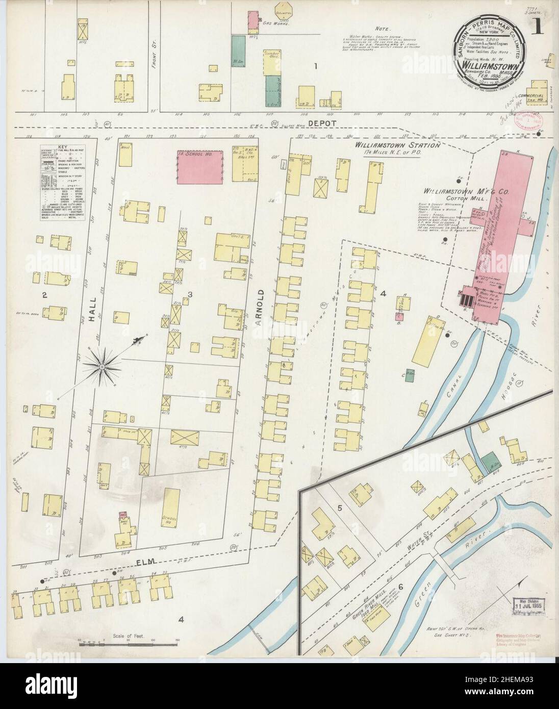 Map of williamstown hi-res stock photography and images - Alamy