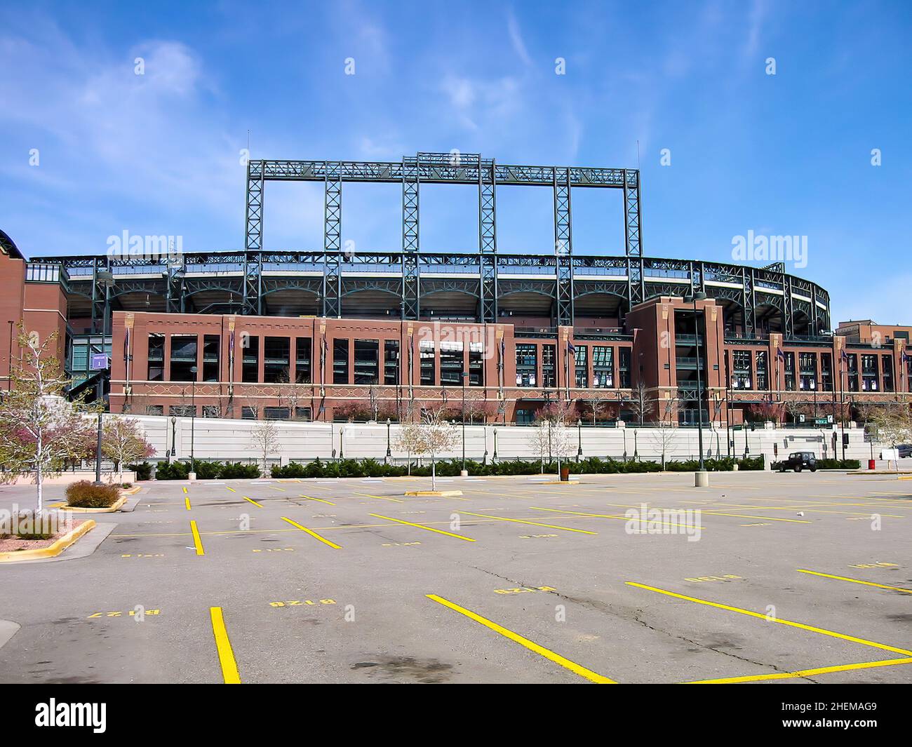 Coors Field complex baseball stadium in downtown Denver, Colorado, USA ...