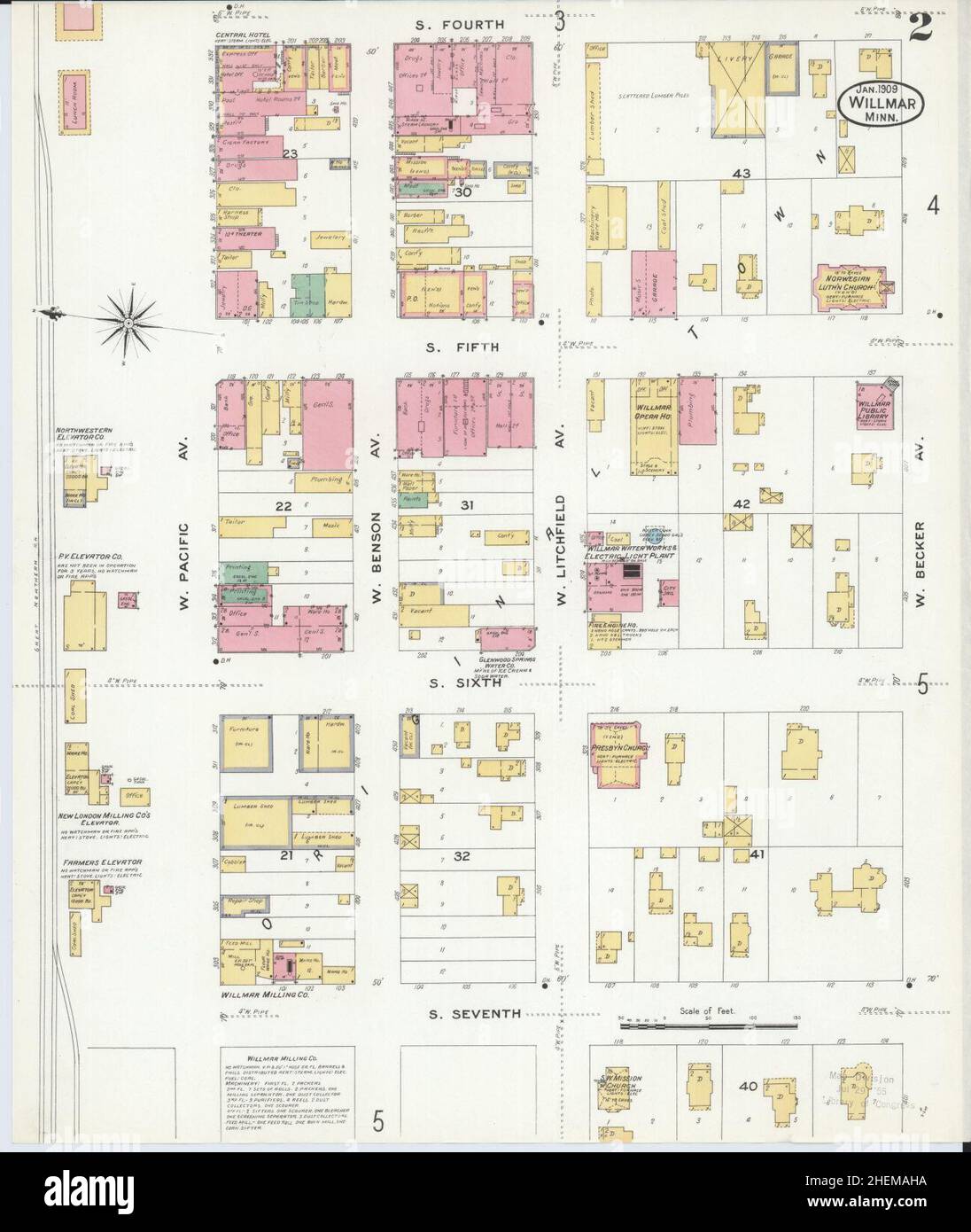 Willmar minnesota map hi-res stock photography and images - Alamy