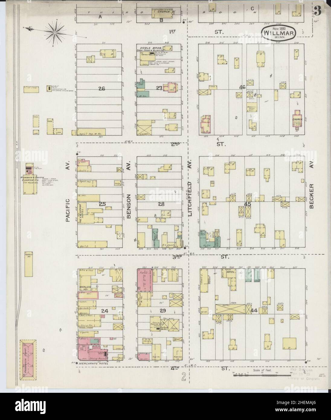 Willmar minnesota map hi-res stock photography and images - Alamy