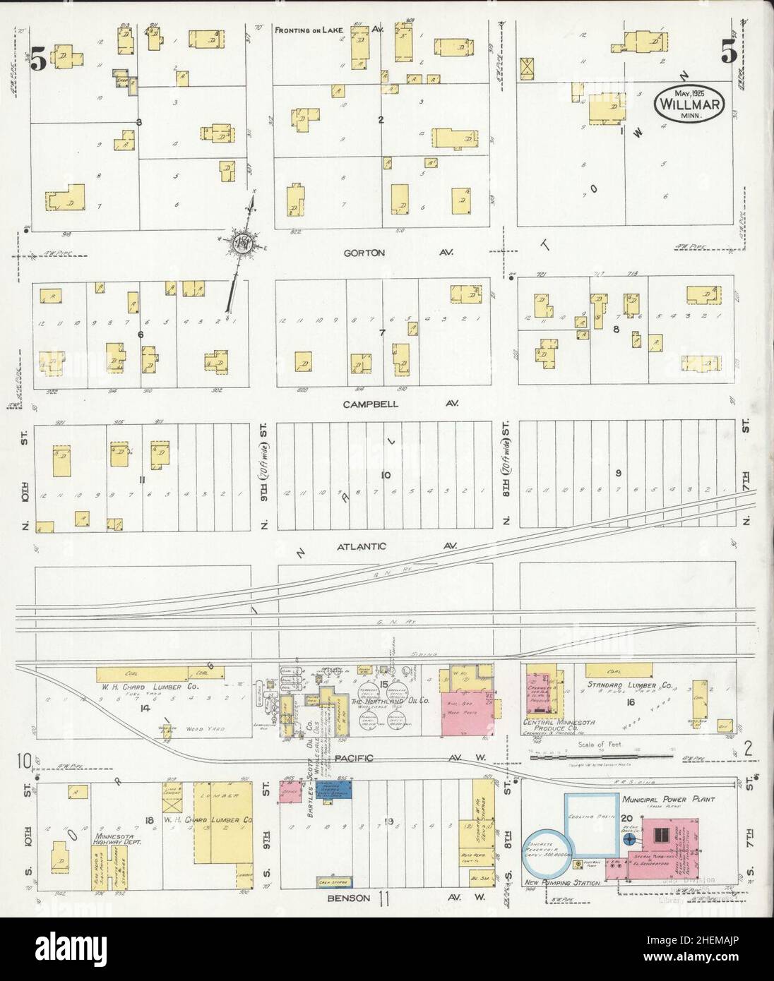 Willmar minnesota map hi-res stock photography and images - Alamy