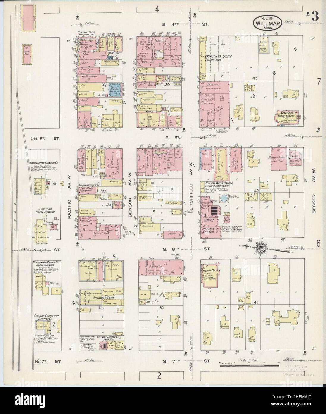 Willmar minnesota map hi-res stock photography and images - Alamy