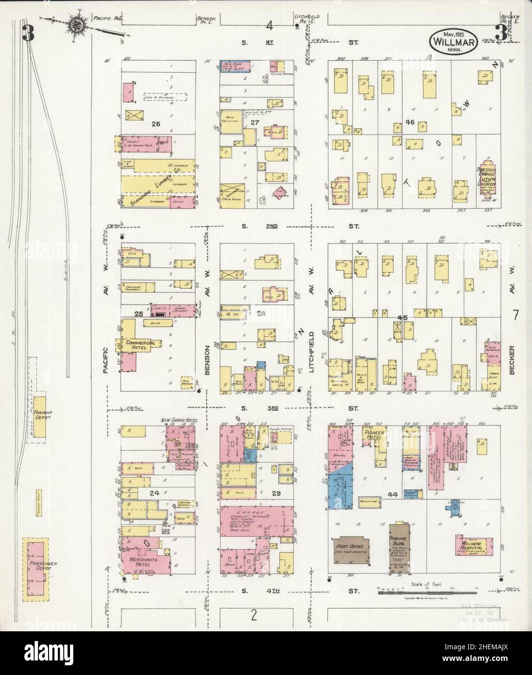 Willmar minnesota map hi-res stock photography and images - Alamy