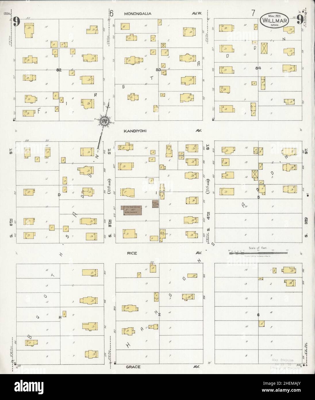 Willmar minnesota map hi-res stock photography and images - Alamy