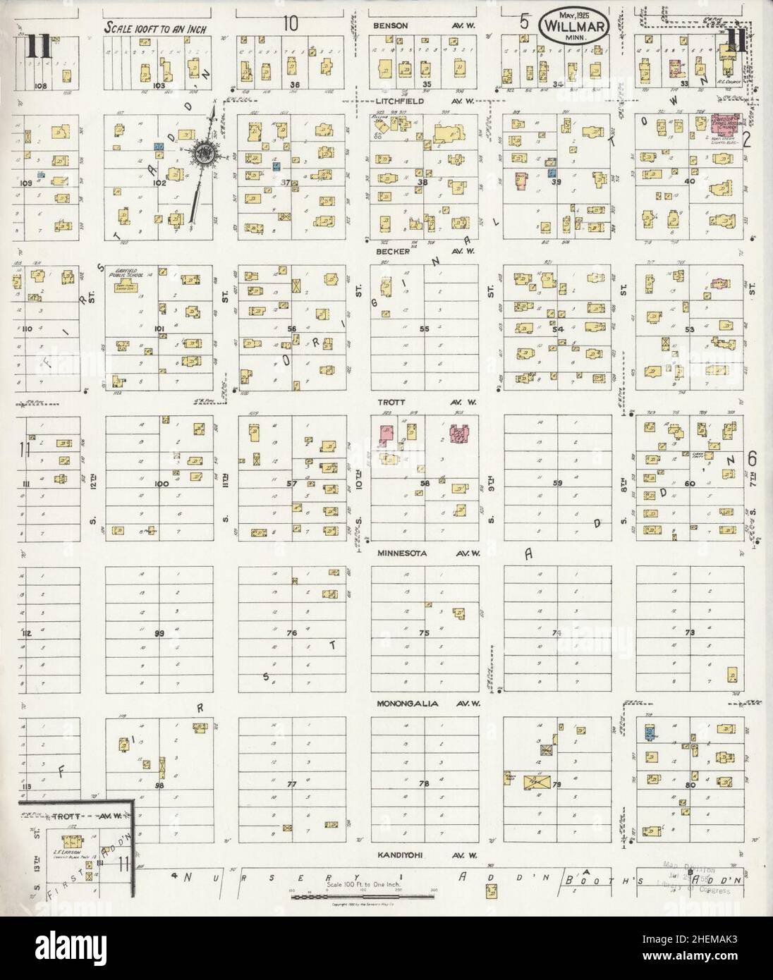 Willmar minnesota map hi-res stock photography and images - Alamy